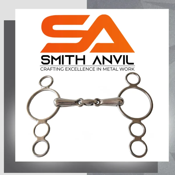 Dutch Gag Snaffle with Four Rings – Smith Anvil